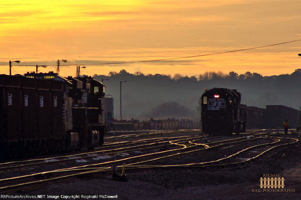 Good Morning from NS Andrews Yard